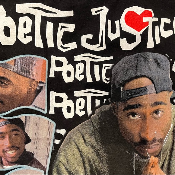 Tops | Poetic Justice 2pac Graphic Shirt | Poshmark